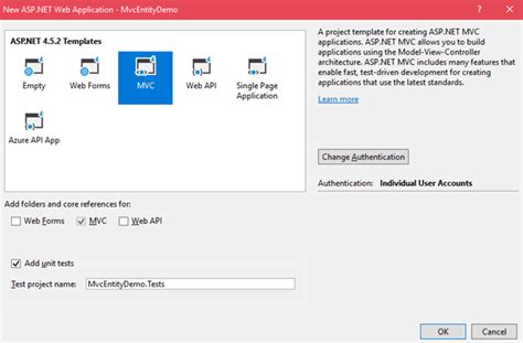 entity framework in mvc examples of entity framework in mvc