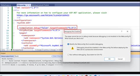 use environment variable to set compilation debug value in