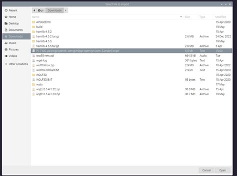 Raspberry Pi How To Install Openvpn In A Graphic Interface Gui