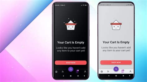 create an empty cart screen for any e commerce app in flutter