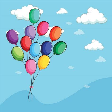 Best Helium Balloon Illustrations Royalty Free Vector Graphics And Clip