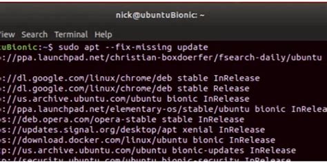 how to fix broken packages in linux