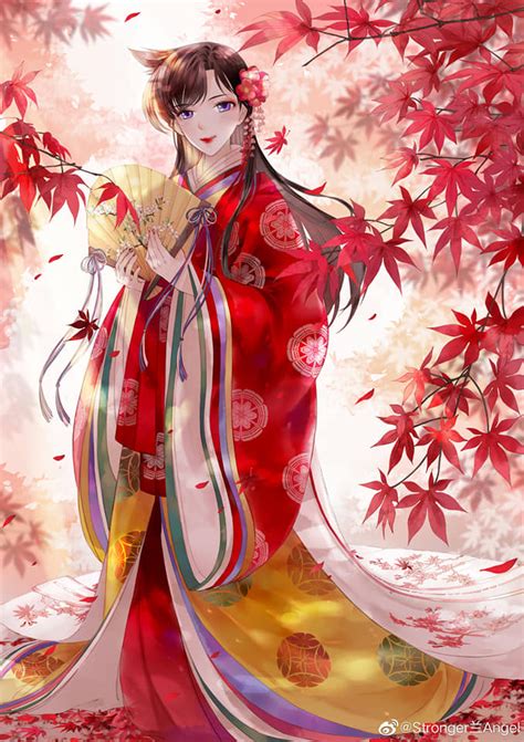 Anime Nữ Cổ Trang Đẹp Thời Trang Đẹp Huyền Bí Trong Thế Giới Hoạt Hình