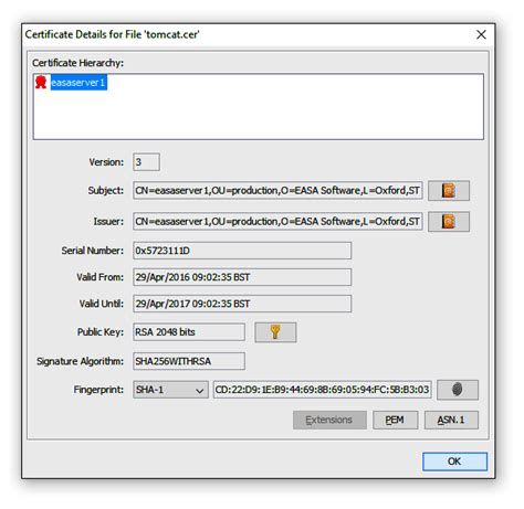 generate a key pair and a self signed ssl certificate using keystore