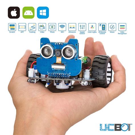 how uctronics build a wifi arduino robot with the esp32 board