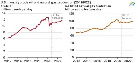 U S Oil And Natural Gas Production To Fall In 2021 Then Rise In 2022