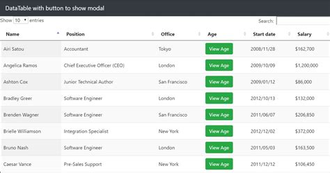 material design data table codepen