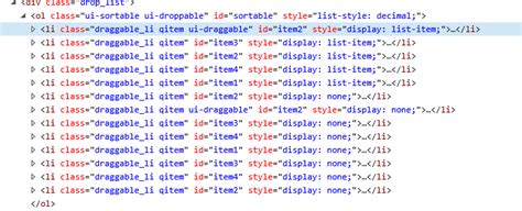 javascript jquery ui drag drop and sortable retaining the dragged