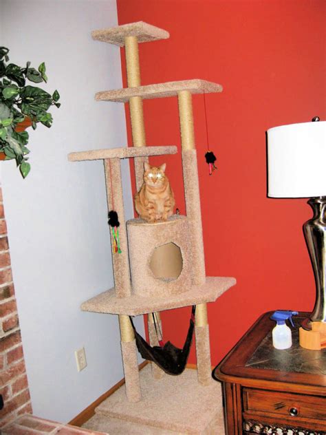 25 Free Diy Cat Tree Plans With Detailed Instructions Blitsy