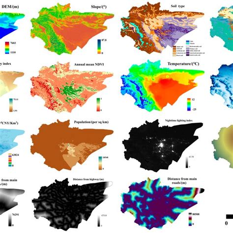 Driving Factors Affecting The Spatial Distribution Of Lulc Download