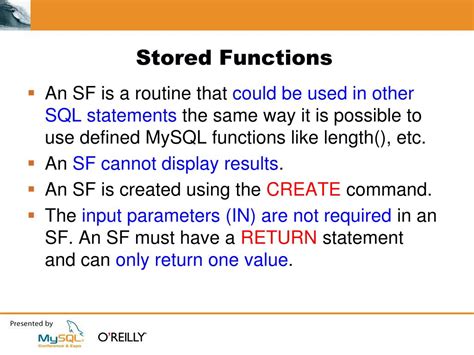 Ppt Advanced Stored Procedures Powerpoint Presentation Free Download