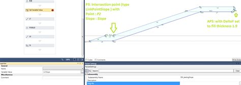 solved subassembly composer formula for the correct slope autodesk