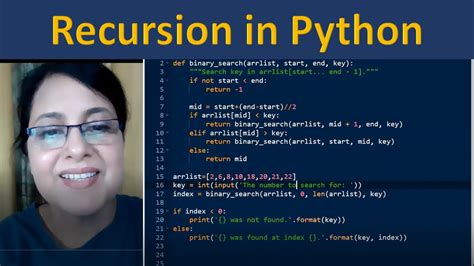 recursion in python hindi version youtube
