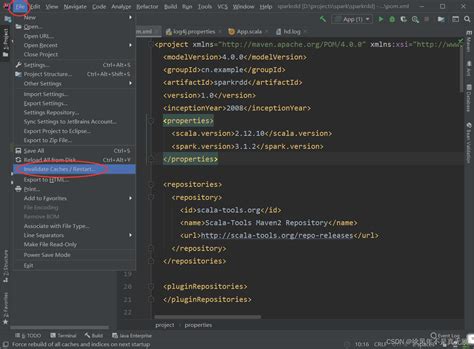 解决idea创建spark工程报错：cannot resolve plugin org scala tools maven scala