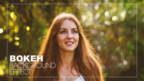 How To Add Bokeh Blur Background To Photos In Photoshop Like Costly