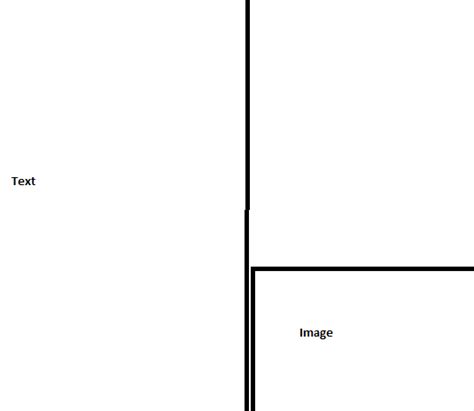 html responsive full height two column website image inside one