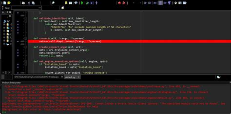 pythonでsqlalchemyを使ってoracledbに接続する際に遭遇したエラーとその対処方法 rainbow planet gt