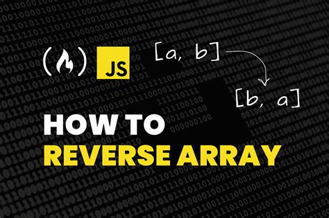 how to reverse an array in javascript js reverse function