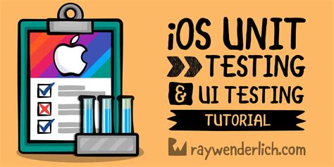 ios unit testing and ui testing tutorial