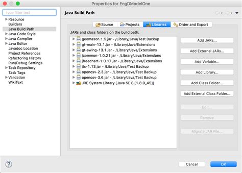 java eclipse on os x el capitan error could not find or load main