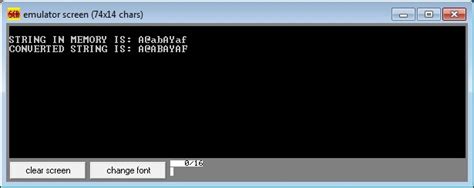 an assembly program that converts lowercase to uppercase computer