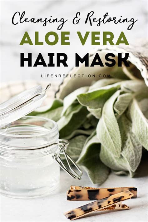 Aloe Vera Hair Mask And Diy Scalp Treatment