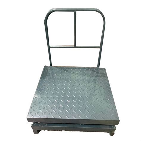 Mild Steel Heavy Duty Platform Scale 600 600 Mm Weighing Capacity