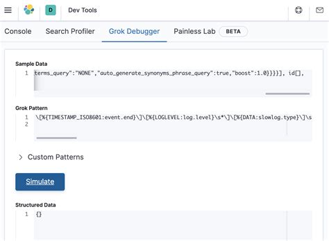 debugging broken grok expressions in elasticsearch ingest processors