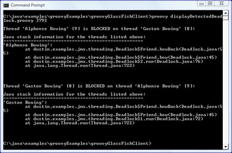 inspired by actual events detecting java threads in