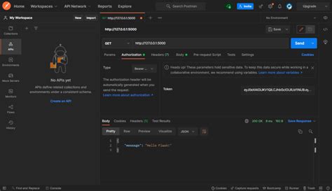 jwt auth in flask python dev community