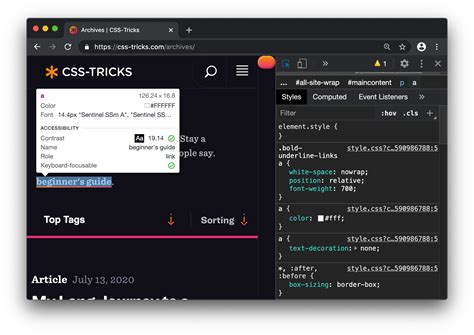 inspecting animations in devtools css tricks images