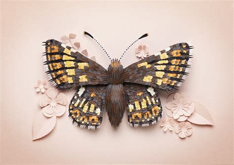 Artist Creates Bird And Butterfly Sculptures Out Of 4 000 Pieces Of