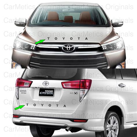 Carmetics Toyota 3d Letters 3d Logo 3d Emblem For Toyota Glanza