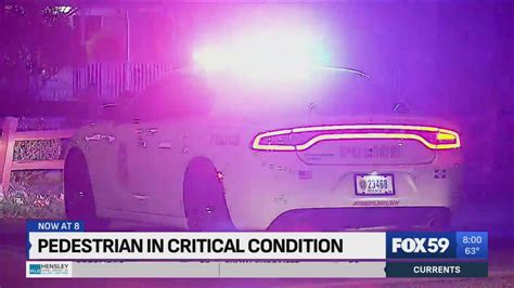 Pedestrian In Critical Condition After Being Hit By Car Adding To An