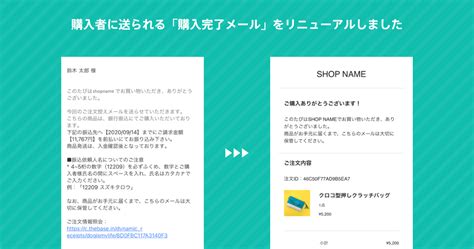 購入完了メールを改修しました Baseプロダクトチームブログ