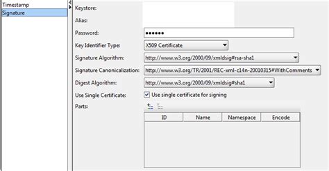 soap ws security from soapui to wcf binding and configuration stack