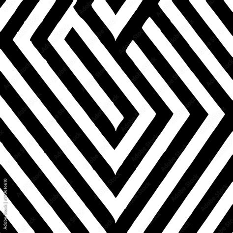 Floral Line Art Tribal Aztec Lines Botanical Leaves Abstract Waves