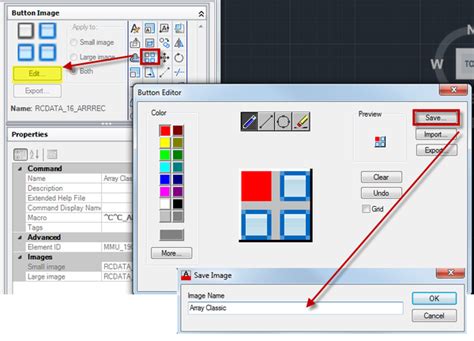 acad aca amep array command in autocad imaginit technologies support
