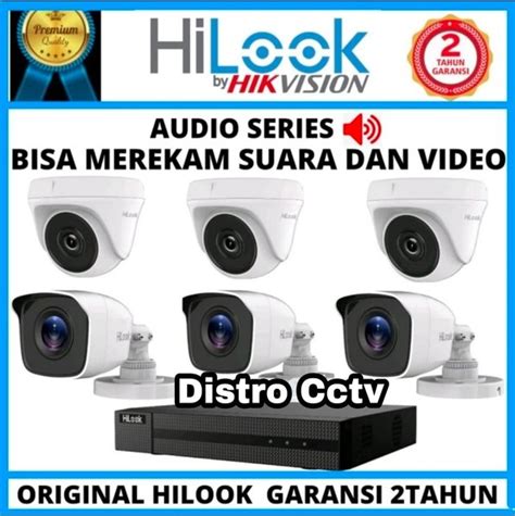 Jual Paket Camera Cctv Hilook 8ch 2mp Audio Series Built In Mic 6