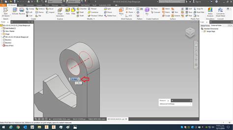 solved measure perpendicular distance xyz hole autodesk community