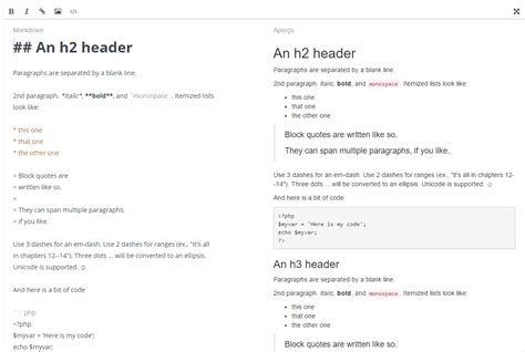 top 7 best markdown editors javascript and jquery plugins