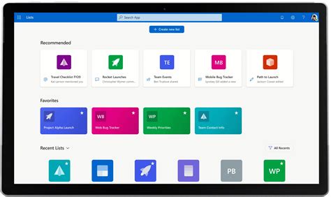 announcing microsoft lists your smart information tracking app in