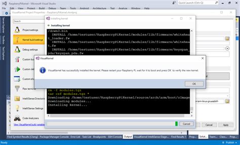 debugging raspberry pi kernel with visualkernel sysprogs tutorials