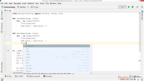 concurrent programming in python process synchronization