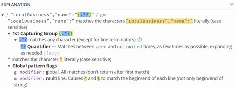 html facebook business name not extracting stack overflow