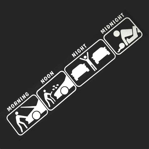 35 7cm Cool Funny Vinyl Car Stickers And Decals Window Wiper Rear