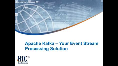 apache kafka your event stream processing solution youtube