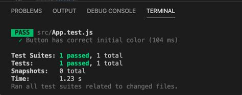 react testing library testing a button learn tech systems