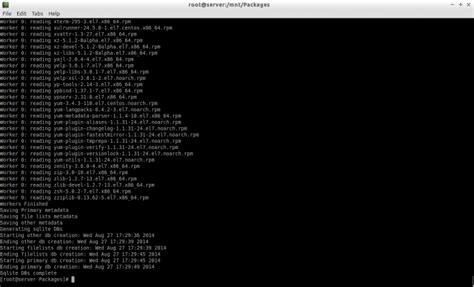 setup local yum repository on centos 7 unixmen