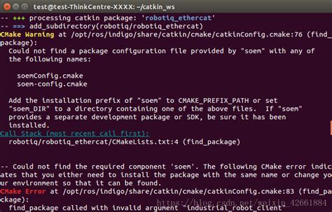 cmake错误：could not find a package configuration file provided by 的一种解决方法